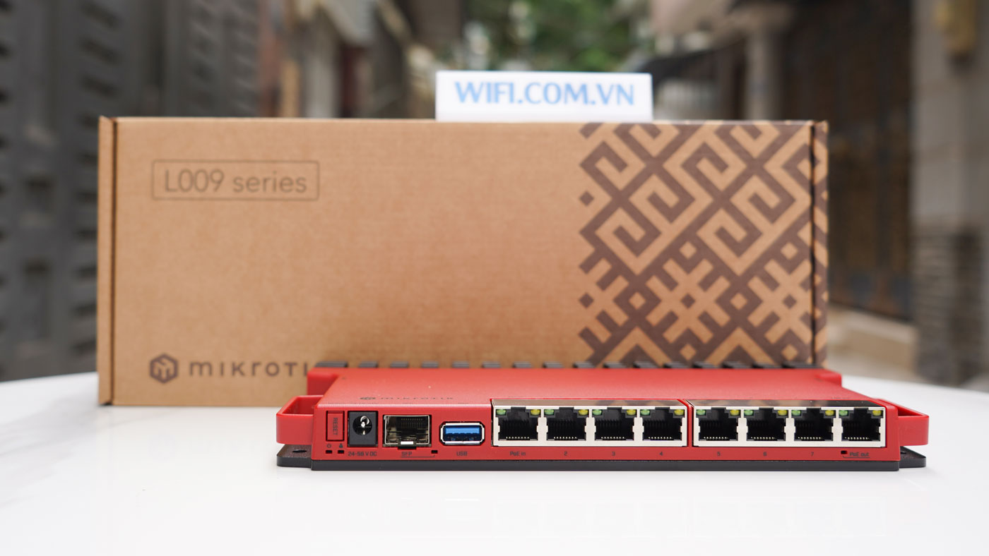 Router cân bằng tải Mikrotik L009UiGS-RM