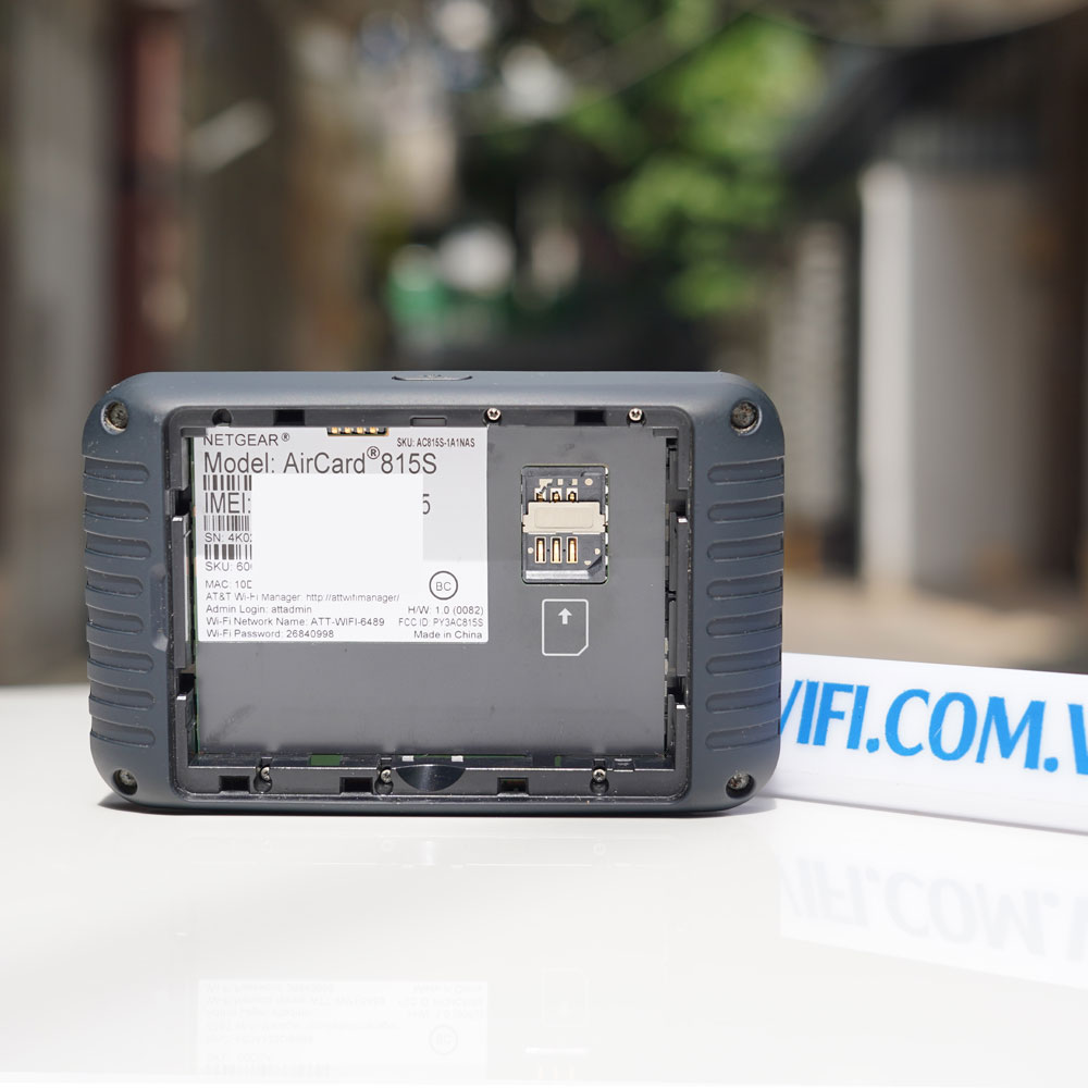 Netgear Nighthawk Aircard 815S (AC815S) - Bộ Phát WiFi 4G 450Mbps
